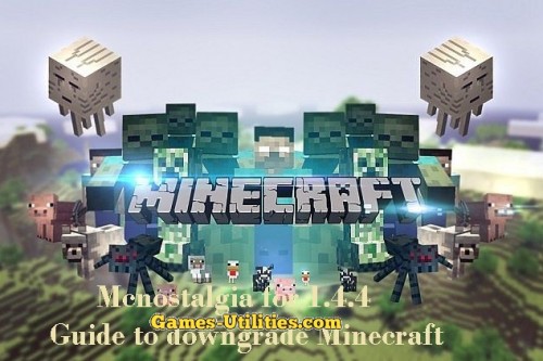 MCNostalgia Tool Download to downgrade Minecraft 1.20.5, 1.19.4